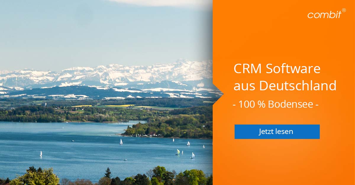 CRM-Software aus Deutschland für KMU - combit