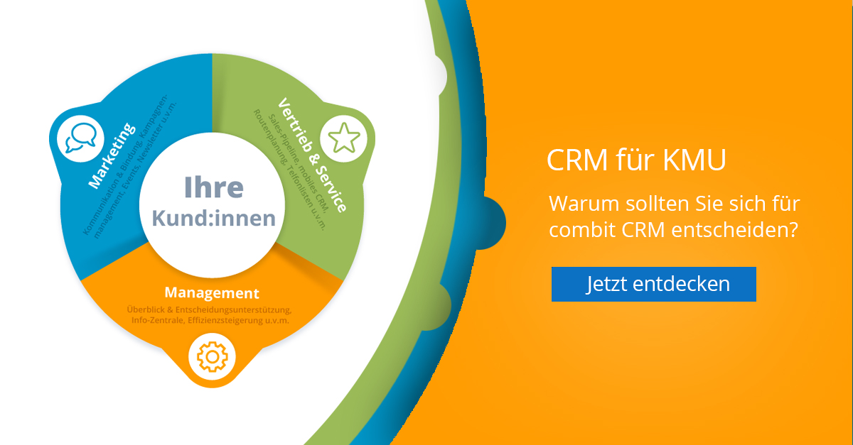 combit CRM für KMU – Sicher, unbegrenzt & individuell anpassbar