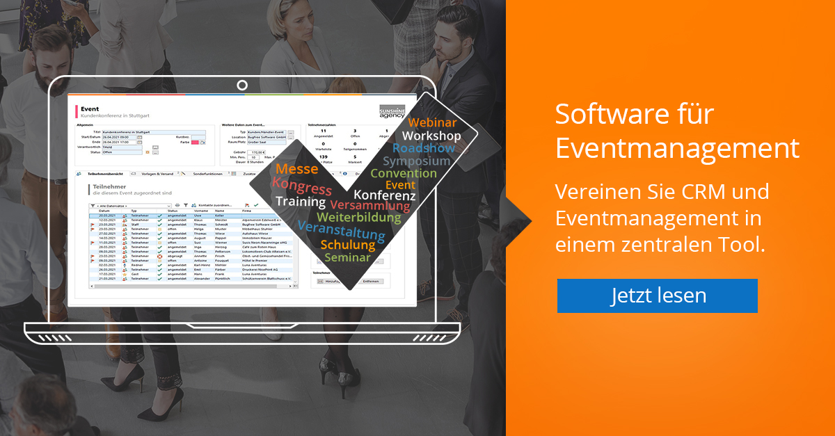 Eventmanagement-Software und CRM in einem System | combit